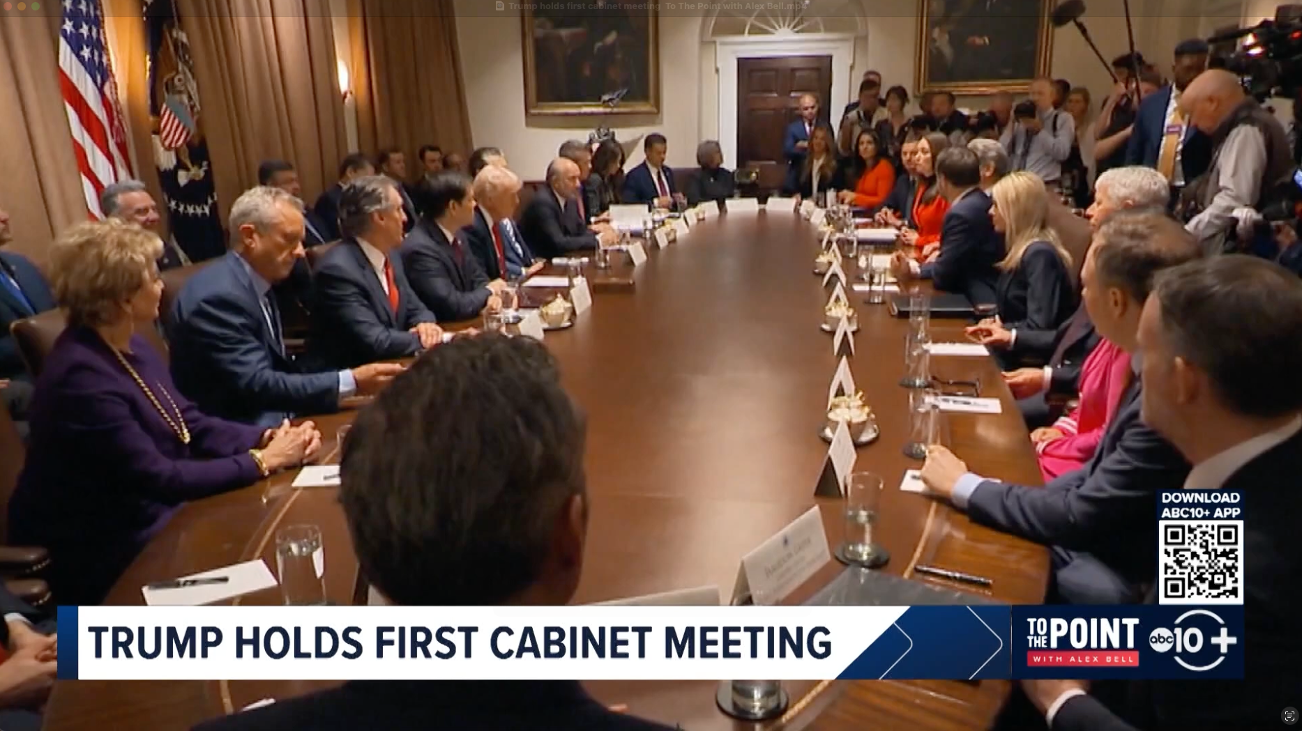 Trump Holds First Cabinet Meeting - California Republican Assembly